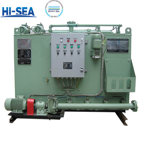 Marine Bio-chemical Sewage Treatment Plant