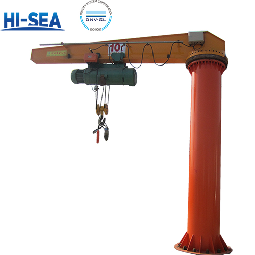 Marine Electric Jib Crane