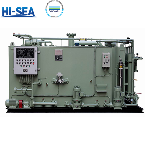 Marine Membrane Blackwater and Graywater Treatment Plant