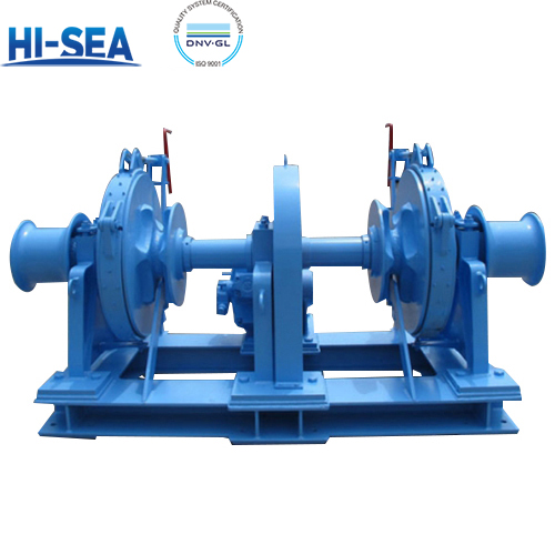 Marine Hydraulic Double Sprocket Anchor Windlass