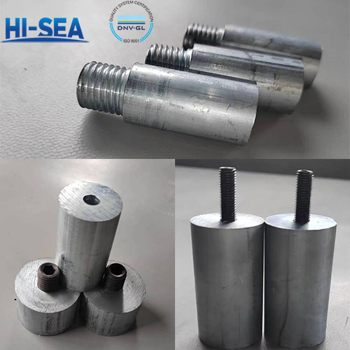 Zinc Alloy Sacrificial Anode Rod
