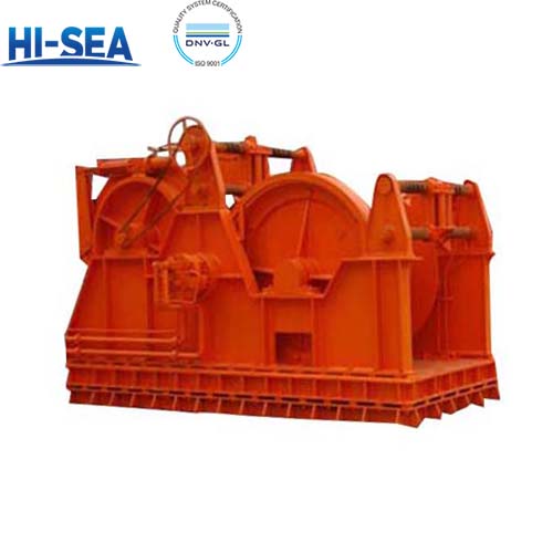 Marine Hydraulic Waterfall Mooring Winch