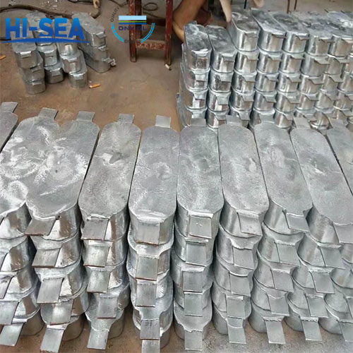 Welding Type Zinc Anode