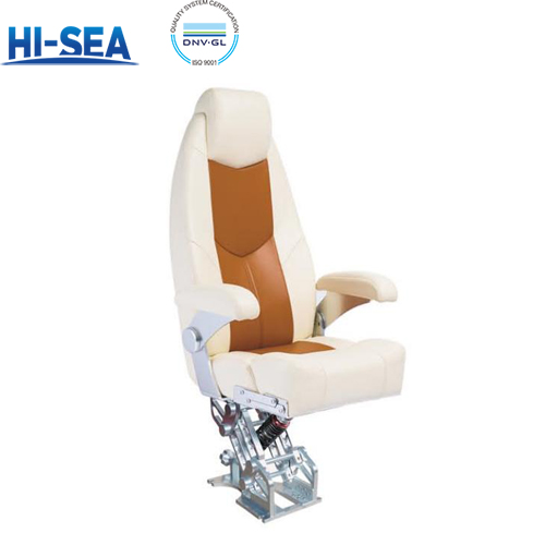 Yacht High Back Shock Absorber Pilot Chair