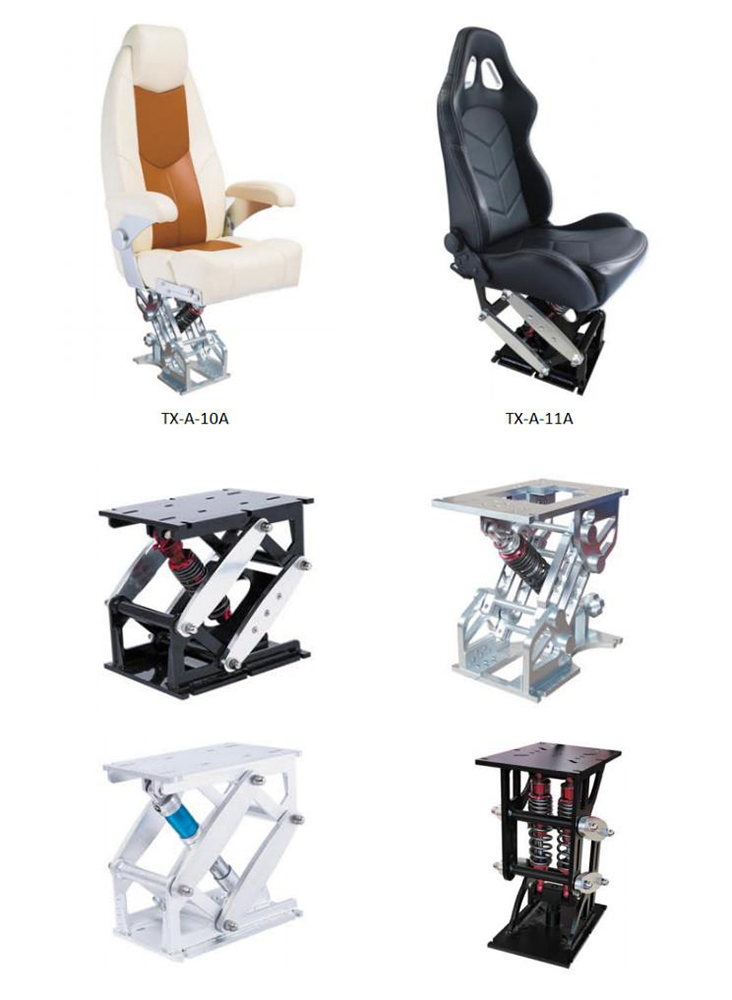 Yacht High Back Shock Absorber Pilot Chair