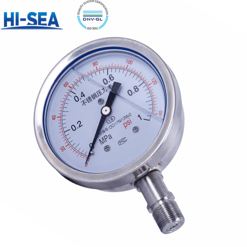 Marine Stainless Steel Pressure Gauge