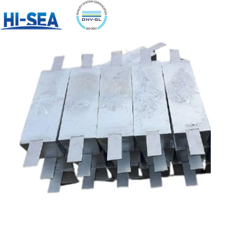 Zinc Alloy Sacrificial Anode for Liquid Tank