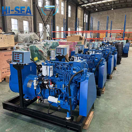 Navigation test of generator set