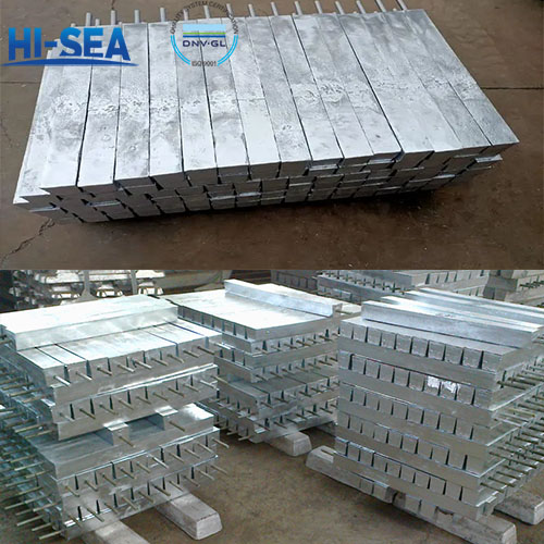 Zinc Alloy Anode for Port and Ocean Engineering Facilities