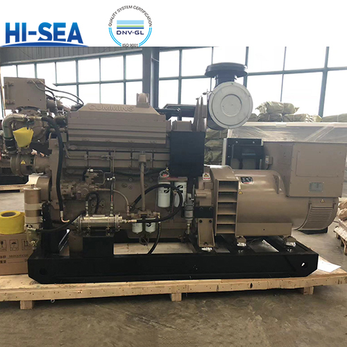 Pressure regulation performance of marine generator sets