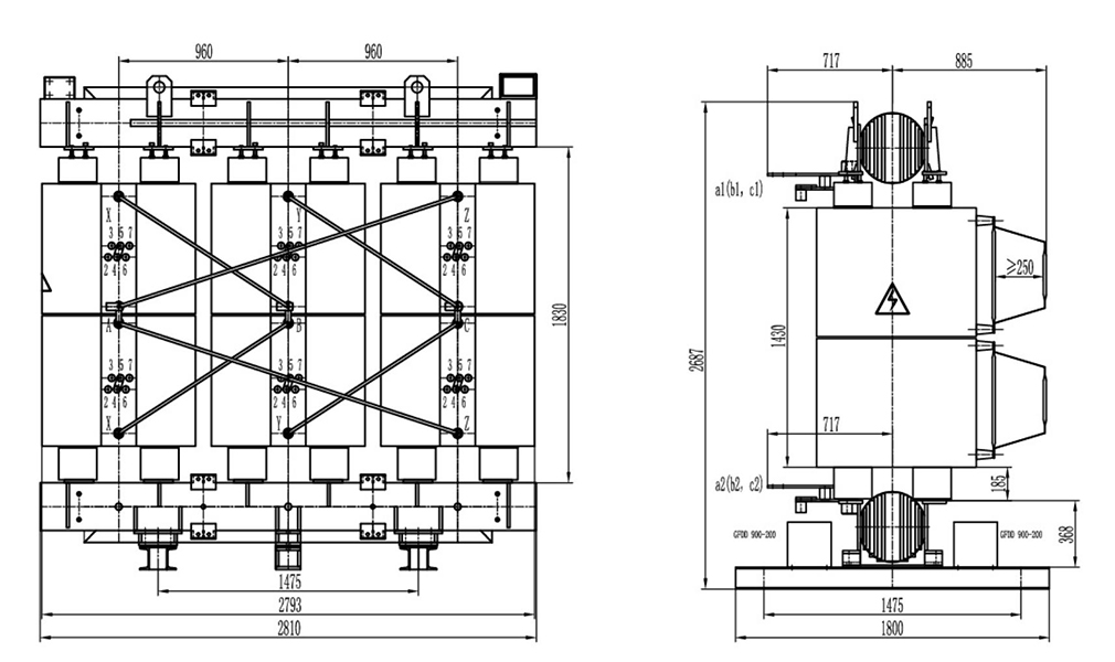 Dry-type Rectifier Transformer