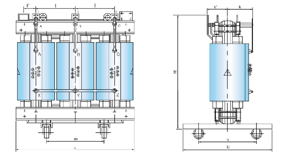 Epoxy Resin All Copper Dry-type Transformer