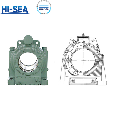 Marine DTZ Large Pressure Self-aligning Intermediate Bearing