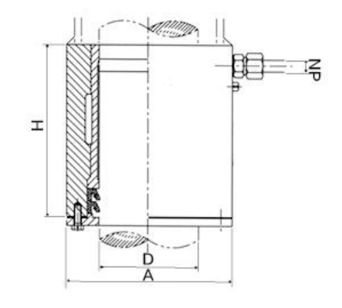 Marine Type B Lower Rudder Carrier