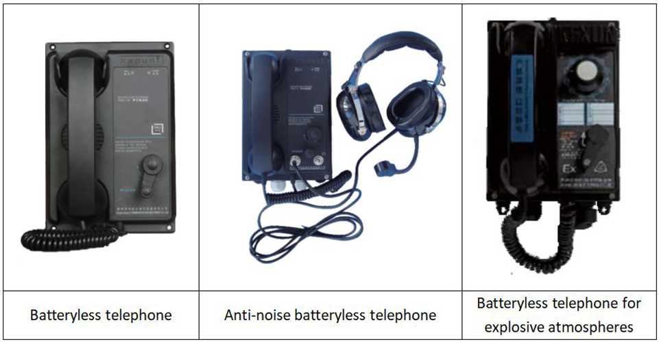 Marine Batteryless Telephone System