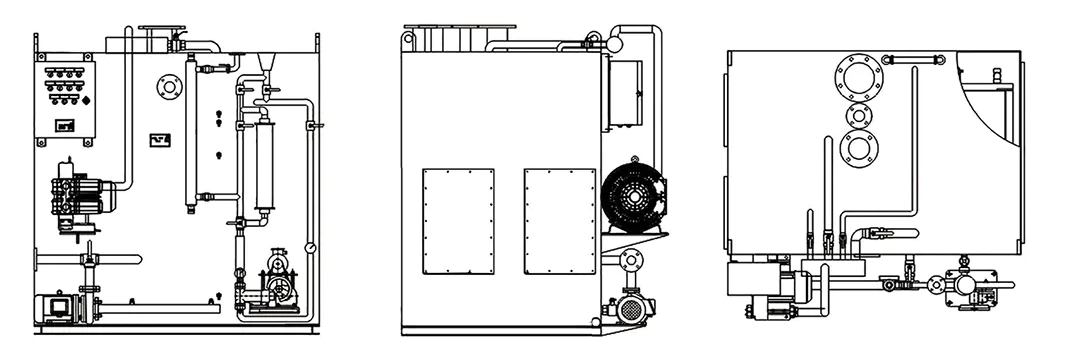 Marine Sewage Treatment Device