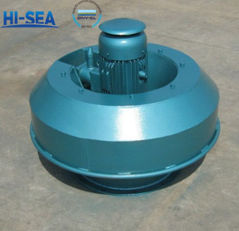 Deck Type Marine Axial Flow Ventilation Fan