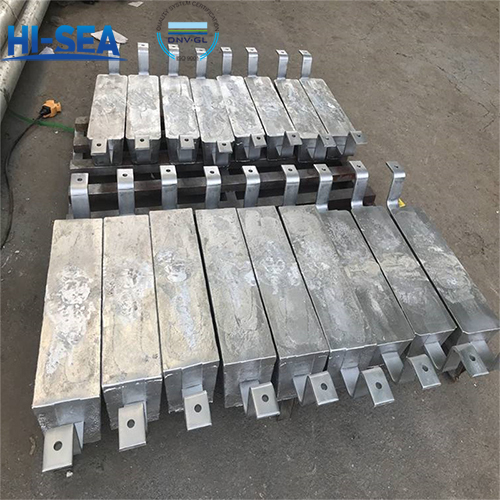AT-8 type Aluminum Anode for Water Ballast Tank