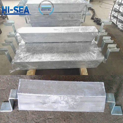 Aluminum Alloy Sacrificial Anode In Storage Tank