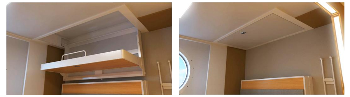 Marine Ceiling Pullman Bed