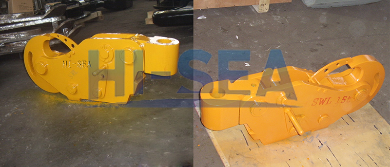 Manual Release Marine Disc Type Towing Hook