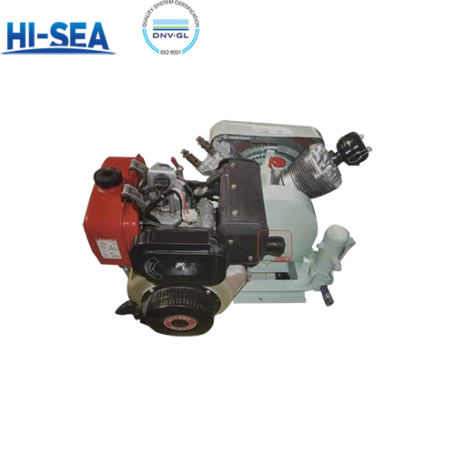 WP Marine Emergency Air Compressor | Diesel-Driven Backup Air Supply ...