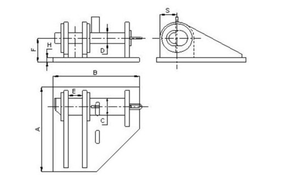 SMIT Bracket For Dia. 54~56mm Anchor Chain