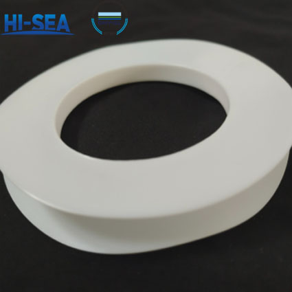 Tetrafluoro-coated Asbestos Pad