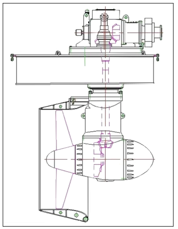 Marine Electric Azimuth Thruster