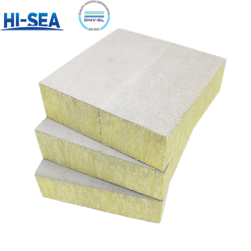 Marine Fireproof Rock Wool Panel