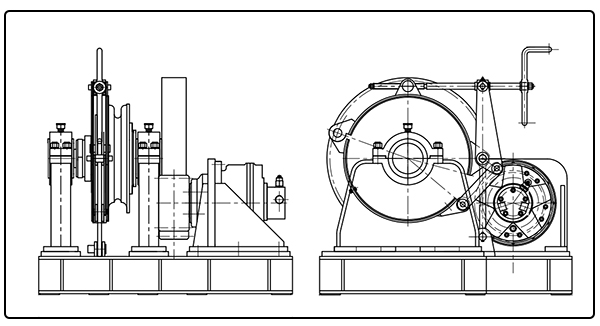 Marine Hydraulic Anchor Windlass