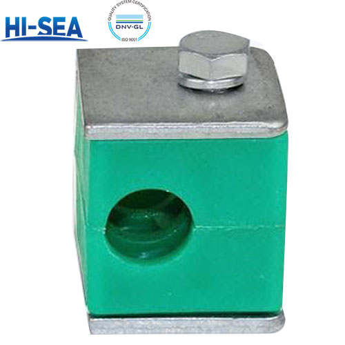 Single-bolt Light Pipe Clamp With Cover Body