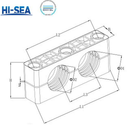Double Heavy Duty Pipe Clamp