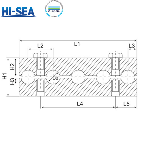 Steel Multiple Pipe Clamp