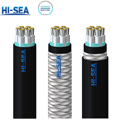 (FA-)MPY(C)(Y) Multicore, EPR insulated PVC sheathed (and steel wire ...